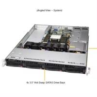 China SuperServer 1U Rackmount SYS-510P-WTR Single Socket P RAID 0/1/5/10 Capable Server for sale