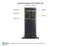 China SuperServer SYS-7049GP-TRT Server with Intel Xeon Scalable 2.8GHz, 64GB RAM, 1.6TB Storage, 800W Power Supply for sale
