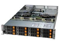 China 2U Rackmount Server SYS-621C-TN12R Dual Socket ICX 4510 12C 24T 2.4GHz 16GB 800W for sale