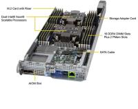 China 2U Rackmount Supermicro BigTwin SuperServer SYS-220BT-HNTR For Server In Form Factor for sale