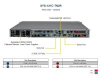 China Supermicro SuperServer SYS-611C-TN4R 1U Rack Server Dual Socket LGA-4677 64GB Memory for sale