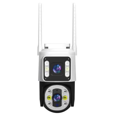 China HILVISION C2440TS-10C Dual Lens PTZ Security Camera 360 Panoramic 20m Night Vision 6x Zoom for sale