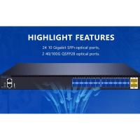 China S6700-24TF-2QF L3 Managed Switch 24x10G SFP+ 2x100G QSFP28 880Gbps for Data Center Core Network for sale
