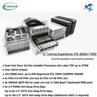 China Supermicro 8U GPU Server with Eight Gaudi 2 Accelerators and Up to 8TB Memory for AI Training for sale