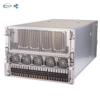China Supermicro 8U GPU Server AMD EPYC 9004 8x NVIDIA HGX H100 H200 6TB DDR5 3000W for sale