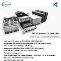 China Supermicro 8U GPU Server AMD EPYC 9004 8x NVIDIA HGX H100 H200 6TB DDR5 3000W for sale