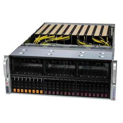 China Supermicro 4U Rackmount Server 32 DDR5 DIMM Slots Dual Intel Xeon GPU Support for sale