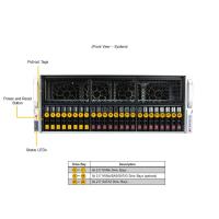 China Supermicro 4U Rackmount Server 32 DDR5 DIMM Slots Dual Intel Xeon GPU Support for sale