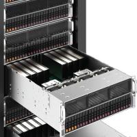 China Supermicro 4U Rackmount Server 32 DDR5 DIMM Slots Dual Intel Xeon GPU Support for sale