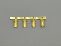 China Length 9mm U Shaped Terminal Block , Double Rivet Foot U Shaped Terminal for sale