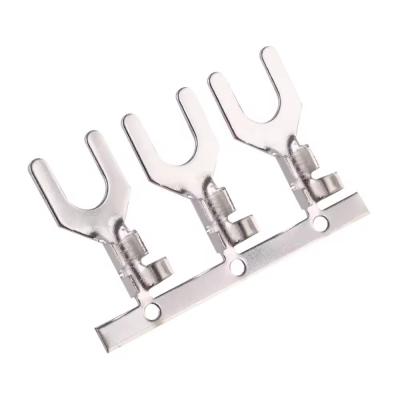 China Gold Plated Metal Stamped Terminals For Automotive Applications for sale