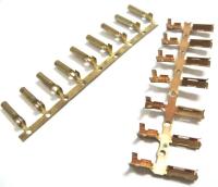 China Gold Plated Metal Stamped Terminals For Automotive Applications for sale
