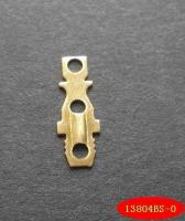 China Two - Head Perforated Stamping Terminal Customized Thickness Auto Wire Terminals for sale