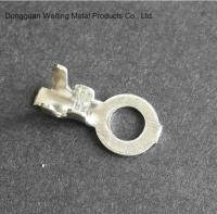China Custom Made Brass Ground Ring Terminal / Round Wire Terminals Oem Service for sale