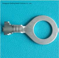 China Custom Made Brass Ground Ring Terminal / Round Wire Terminals Oem Service for sale