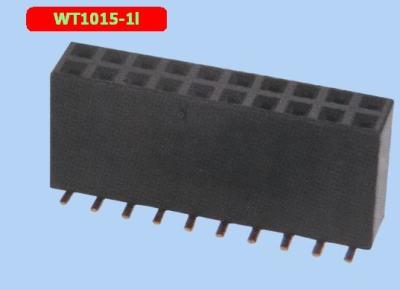 China Gold Plating 40 Pin Header 2.54 Mm Double Row Patch Motherboard for sale