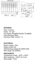 China WT141R-2.54 pcb spring terminal block factory direct sales for sale