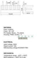 China Professional Plug - In PCB Terminal Block Spacing 5.08mm Terminal Strip Connector for sale