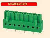 China Stable 300V Pluggable PCB Terminal Block 5.0 / 5.08 Mm Connector for sale