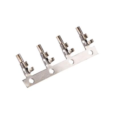 China 1.0mm Double Package Foot Copper Tube Female Wire Terminal for sale