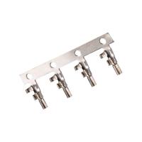 China 1.0mm Double Package Foot Copper Tube Female Wire Terminal for sale