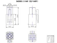China RoHS JST KET Terminal Rubber Shell Plug Connector for sale