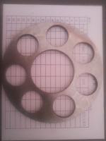 China P2-060/075 105 145 Kayaba Hydraulic Motor Rebuild Kit Ball Guide Valve Plate CE ISO for sale