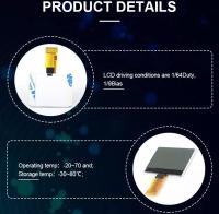 China FPC Connection Rectangle Dot Matrix LCD Display Panel IPS LCM Module for sale