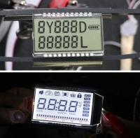 China High Contrast Speed Calculation Segment LCD Display Screen Module for sale
