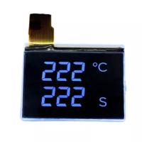 China Customized Coffie Machine Screen Display VA 7 Segment LCD Module for sale