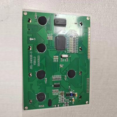 China LED Background STN 128 64 COG Connection Dot Matrix LCD Modules for sale