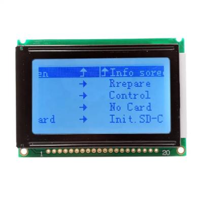 China Custom 12864 Dot Matrix COB Smart Screen Module FSTN Gray Screen for sale