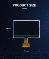 China Customize LCD Panel STN HTN FSTN 34 Pin COG LCD Display Module for sale