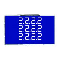 China HTN Blue Custom LCD Display Module Segment With Pin Connect for sale