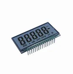 China 1.9 Inch Monochrome LCD Screen Display Custom 7 Segment TN 16 Pin for sale