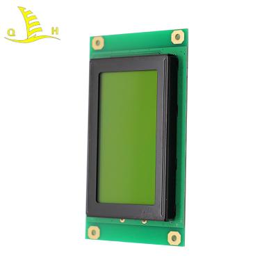 China Customized 128*64 Dots Matrix LCD Screen Module With IC Adapter Board Interface for sale