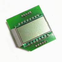 China Customize OEM STN HTN FSTN 1 Per 4 Duty 3V Segment LCD Module for sale