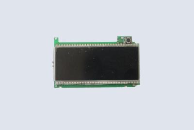China Negative HTN Blue 1/3 BIAS Transmissive 7 Segment Lcd Display Module for sale