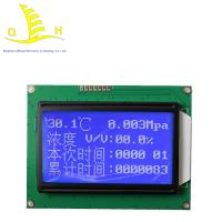 China STN FSTN 12864 Dot Matrix ST7920 6 O Clock LCD Display Module for sale