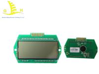China Led Backlight 7 Segment Monochrome Segment LCD Display module for sale