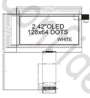 China Customize OEL1M4213 W E Parallel 4 SPI  IIC 2.42