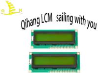 China FSTN 5VDC 1602 IIC I2C SPI 16X2 Monochrome LCD Display Module for sale