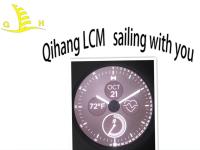 China 1.2 Inch 390*390 MIPI SPI Round 350cd/m2 Monochrome OLED Display Module for sale