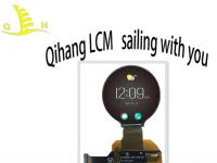 China Smart Watch 1.19 Inch AMOLED 390 x390 Dots Round OLED Display Module for sale