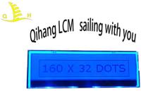 China 3.3V FSTN 160X32 LCD Dot Matrix Display COG FPC COG LCD Module Panel for sale