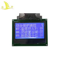China FSTN COG 128 64 SPI Monochrome 3.3V Alphanumeric LCD Display Module for sale