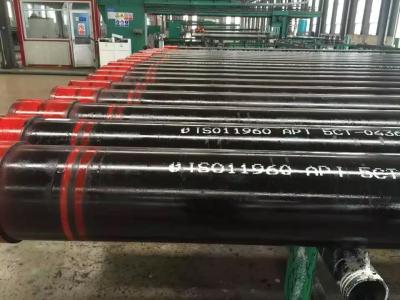 China Internal Coating TK34 OCTG Gas Pipe Tubing Length Range 2 8RD for sale