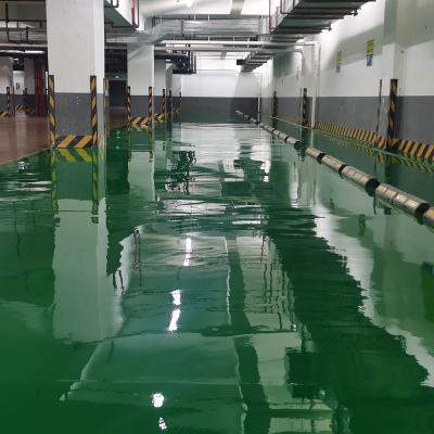 China Self-Leveling Epoxy Flooring | Seamless Glossy Industrial Floor for sale