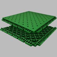 China Elastic Interlocking Sports Flooring | 16.5mm Sports Court Tiles with ≥30% Shock Absorption for sale