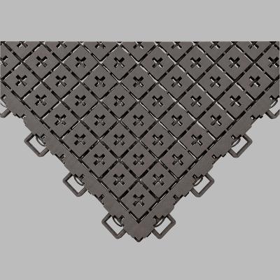 China HK-LG2 Polymer Court Tiles | Rigid Interlocking Basketball Flooring for sale
